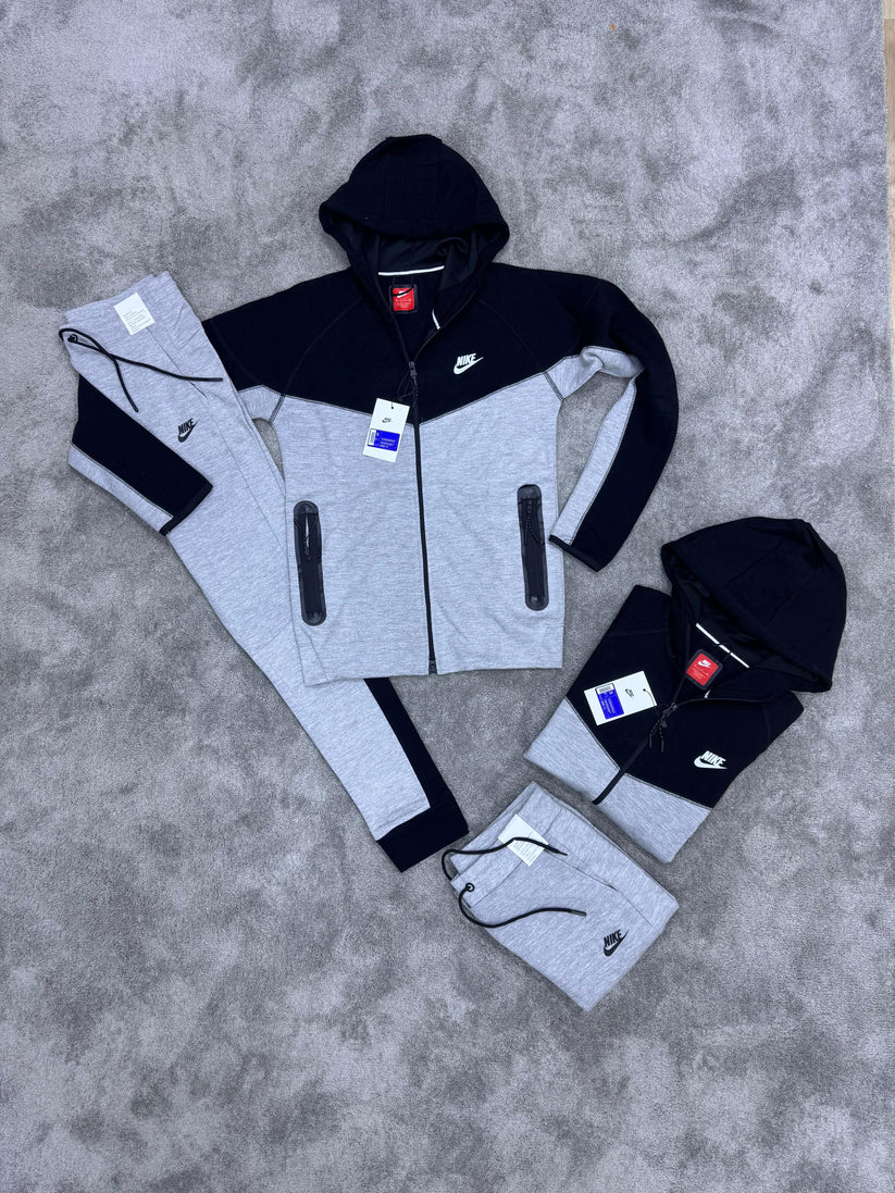 Nike Tech Fleece 2025 Black and Grey – NovaBestShop